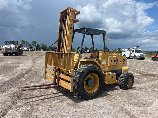 2018 Harlo HP6500 6500 lb 4x4 Rough Terrain Forklift | Ritchie Bros ...