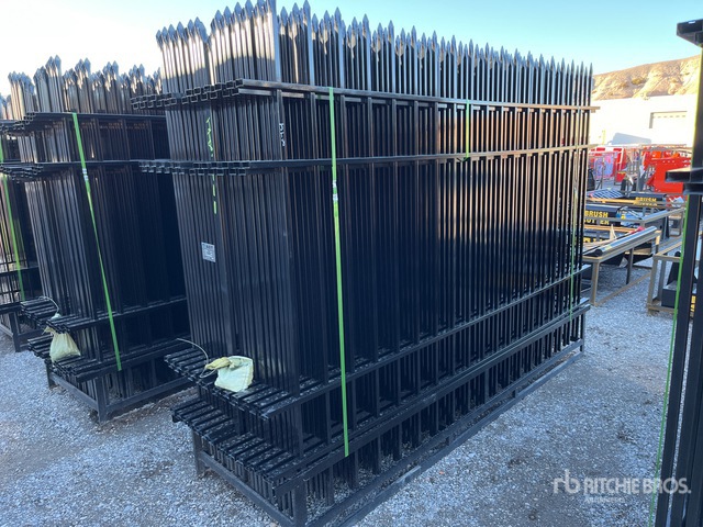 Quantity of (24) 2023 AGT 10FWIF24 10 ft x 7 ft Site Fence (Unused ...