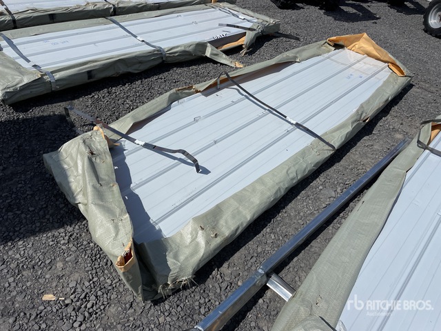 Quantity of (100) 2024 SKLP SKL100 Galvalume Steel Sheets (Unused ...