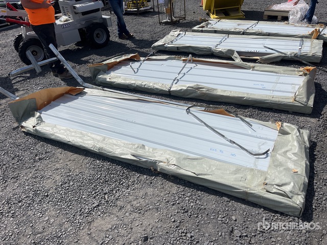 Quantity of (100) 2024 SKLP SKL100 Galvalume Steel Sheets (Unused ...