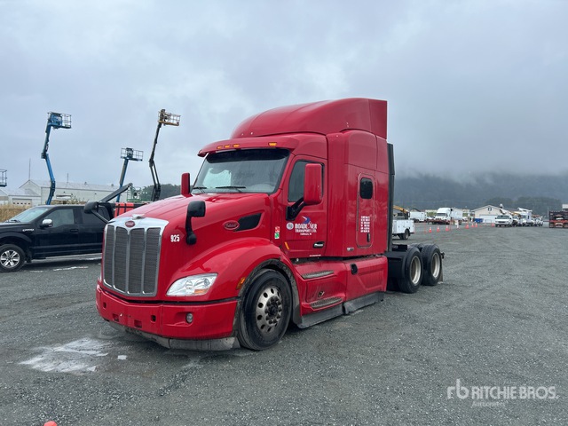 2017 Peterbilt 375 6x4 Tracteur Routier Couchette | Ritchie Bros ...
