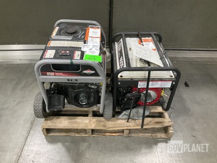 Surplus (2) Assorted Portable Generator Sets in Chambersburg ...