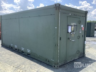 Surplus 20' Brunswick RIGID EMC Storage Container in Butner, North ...