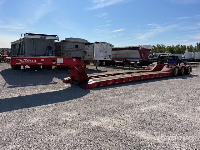 2014 Talbert T(4)-55CC-HRG-T1 55 ton Tri/A Removable Gooseneck Lowboy ...