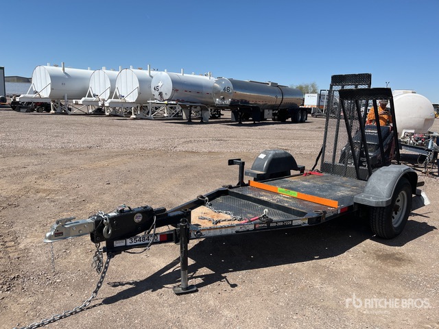 2019 Snake River FB4X7 7 ft S/A Equipment Trailer | Ritchie Bros ...