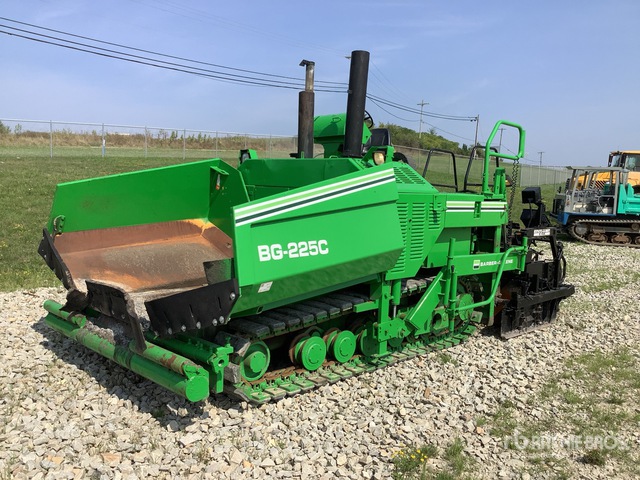 1997 Cat BG-225C Track Asphalt Paver | Ritchie Bros. Auctioneers
