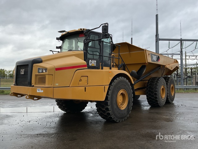 2018 Cat 745 6x6 Articulated Dump Truck | Ritchie Bros. Auctioneers