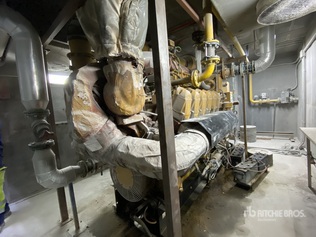 2012 Cat G3512E 1250 KVA Aerogenerador Generator Set in Taracena ...