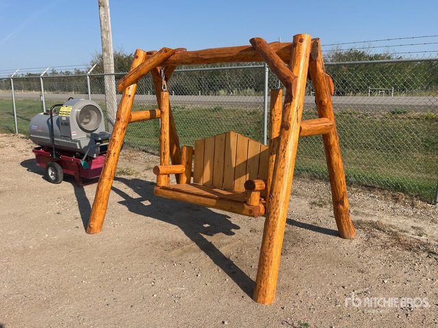 Handcrafted Log Bench Swing | Ritchie Bros. Auctioneers