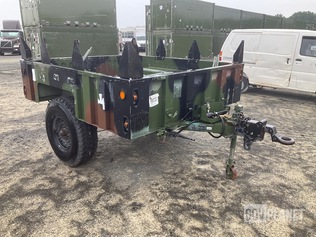 Surplus 2005 US ARMY Tank Automotive Command M1101 Cargo Trailer in ...