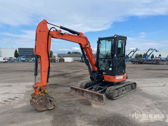 2014 Hitachi ZX35U-5N Mini Excavator | Ritchie Bros. Auctioneers