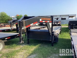 2023 Ameritrail GNLS40-202SSLP 40 ft T/A Gooseneck Equipment Trailer in ...