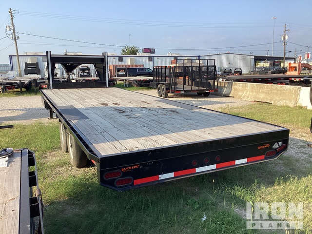 2023 Ameritrail GN24-14ELP 23 ft T/A Gooseneck Flatbed Trailer in ...
