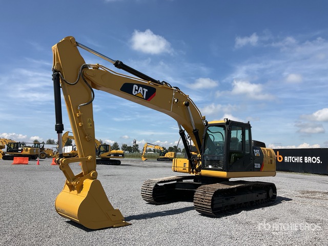 2018 Cat 323D3 Excavadora Hidráulica / Tracked Excavator | Ritchie Bros ...