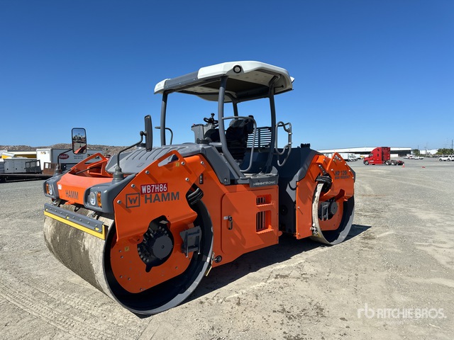 2021 Hamm HD120i VVHF Double Drum Roller (Unused) | Ritchie Bros ...