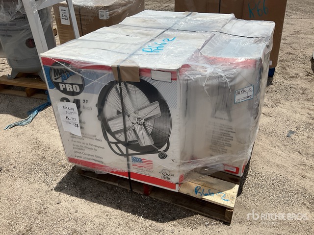 Quantity of (5) Maxx Air Pro RCBF24TF 24 in Commercial Tilt Base Barrel ...