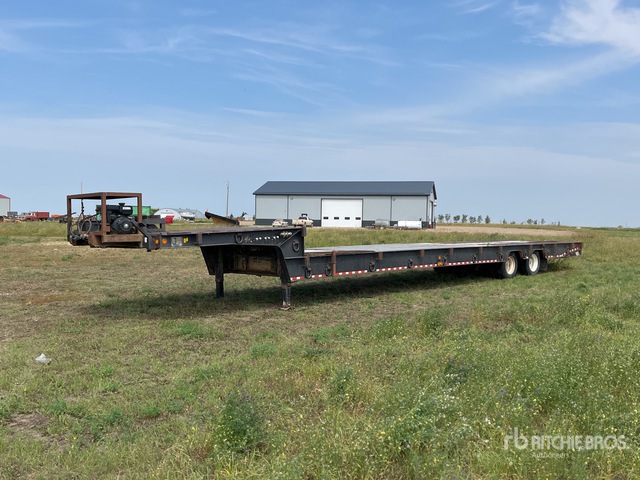 1989 Trail King Industries 45 ft T/A Single Drop Step Deck Trailer ...