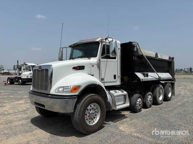 2021 Peterbilt 348 10x4 Quad/A Dump Truck | Ritchie Bros. Auctioneers