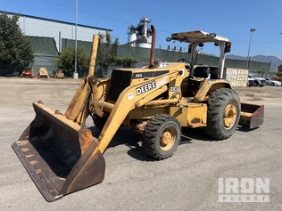 1997 John Deere 210LE 4x4 Landscape Loader in San Fernando, California ...