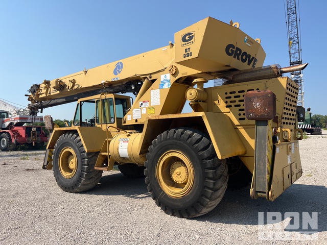 1989 Grove RT58-C 36000 lb 4x4x4 Rough Terrain Crane in St. Louis ...