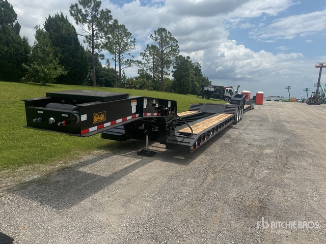 2024 Witzco Challenger RG-52 Tri/A Removable Gooseneck Lowboy Trailer | Ritchie Bros. Auctioneers