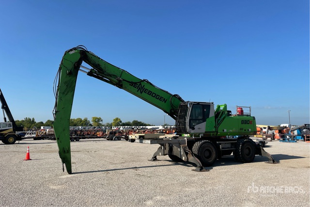 2018 Sennebogen 830E Wheel Material Handler | Ritchie Bros. Auctioneers