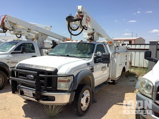 Altec AT37-G 37 ft on 2008 Ford F-550 XL 4x4 Bucket Truck in Andrews ...