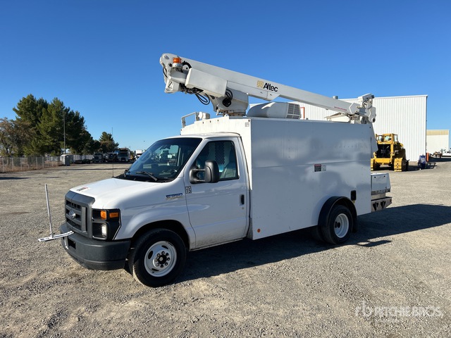 2016 Altec AT200A 30 ft on 2016 Ford E-350 4x2 Van Mounted Aerial Lift ...