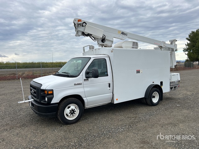 2017 Altec AT200A 30 ft on 2017 Ford E-350 4x2 Van Mounted Aerial Lift ...