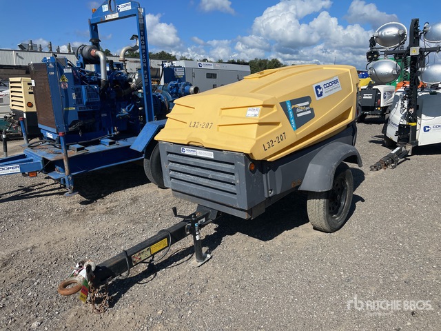 2018 Atlas Copco XAS 185 Mobile Air Compressor | Ritchie Bros. Auctioneers