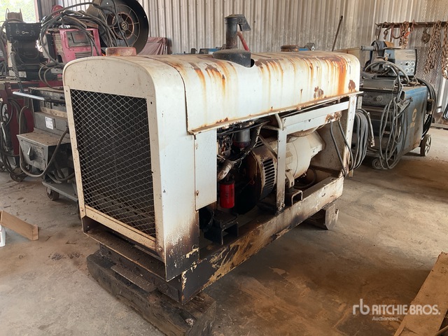 Lincoln SA-250 D3.152 250 A Skid-Mounted Stick Engine Driven Welder ...