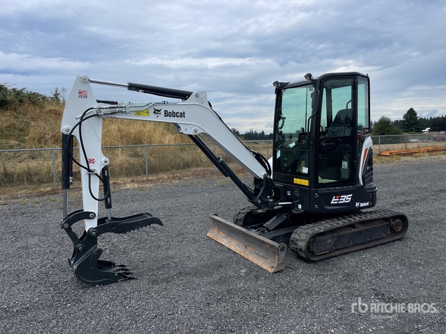 2023 Bobcat E35 Mini Excavator | Ritchie Bros. Auctioneers