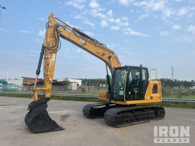 2021 Cat 313 Tracked Excavator | Ritchie Bros. Auctioneers