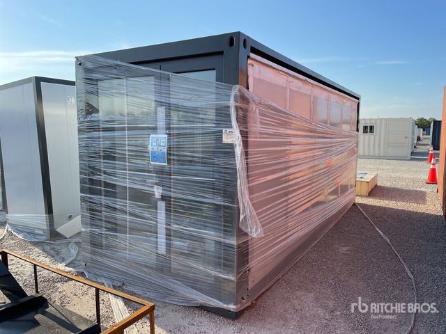 2023 AGT 1920FB 19 ft x 21 ft Skid-Mounted Expandable Portable Modular ...