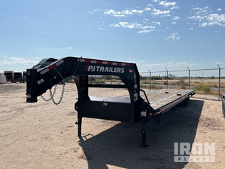 2023 PJ 3F492 40 ft T/A Gooseneck Flatbed Trailer, Eloy, Arizona ...