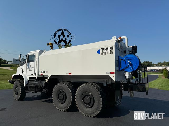 Surplus 2003 Oshkosh MK23A1 MTVR 7 Ton 6x6 4000 Gallon Water Truck With ...