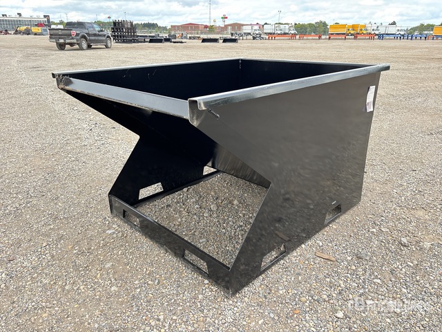 2024 Kit Containers 1.5YFT-SST Skid Steer Dump Hopper | Ritchie Bros ...