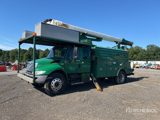 2008 Terex Hi Ranger XT-55 55 ft on 2010 International 4300 4x2 Extended Cab Bucket Truck ...