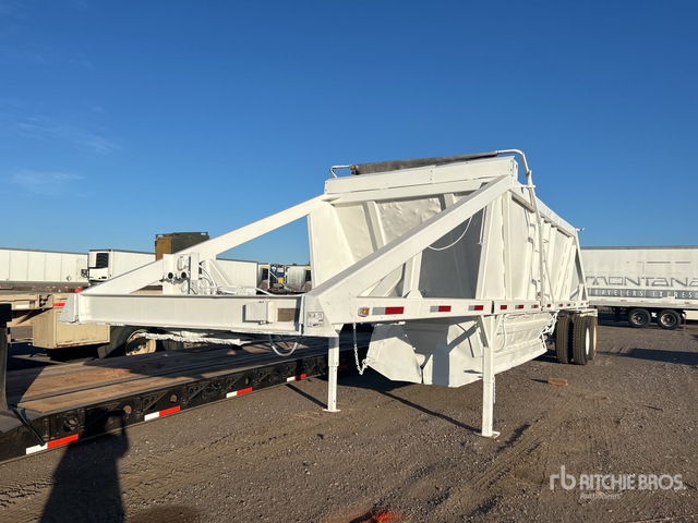 1984 Lemon 40 ft T/A Belly Dump Trailer | Ritchie Bros. Auctioneers
