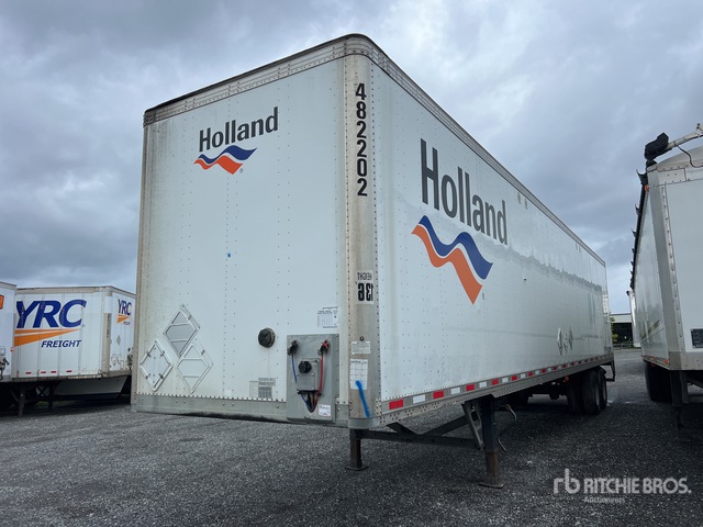 2020 Vanguard MaxCube 53 ft x 102 in T/A Turntable Van Trailer ...