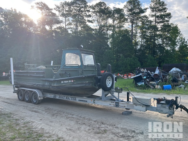 2006 Aluminum Chambered Boats Inc. MK III 26 ft Work Boat w/2014 Boat ...