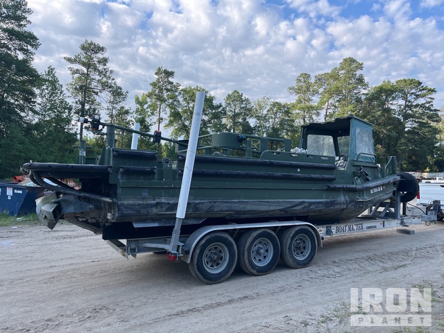 2006 Aluminum Chambered Boats Inc. MK III 26 ft Work Boat w/2014 Boat ...