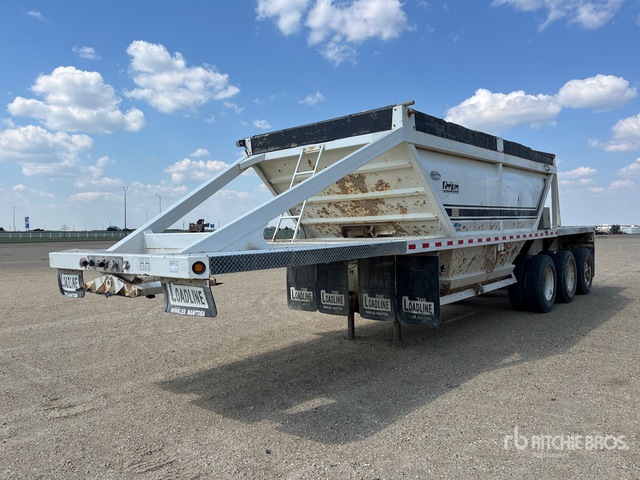 2017 Load Line 38 ft Tri/A Belly Dump Trailer | Ritchie Bros. Auctioneers