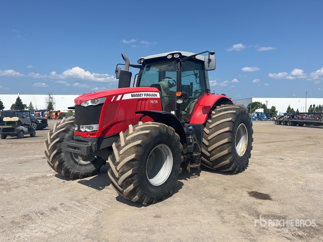 2012 Massey Ferguson 7619 4WD Tractor | Ritchie Bros. Auctioneers