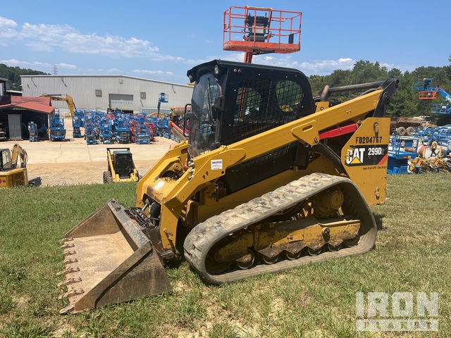 2019 (unverified) Cat 299D2 Two-Speed High Flow XPS Compact Track ...