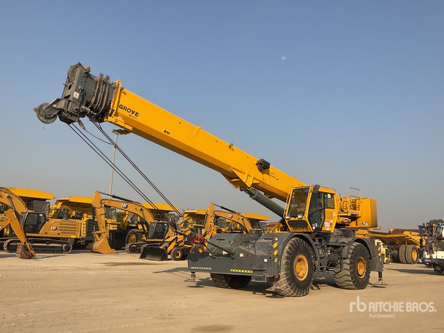 2011 Grove RT760E 60 ton 4x4x4 Rough Terrain Crane | Ritchie Bros ...