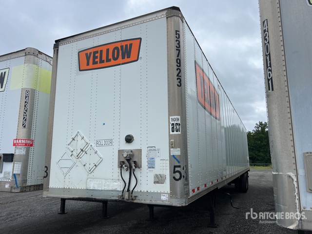 2017 Stoughton ZGPVW-535T-S-C 53 ft x 102 in T/A Turntable Van Trailer ...