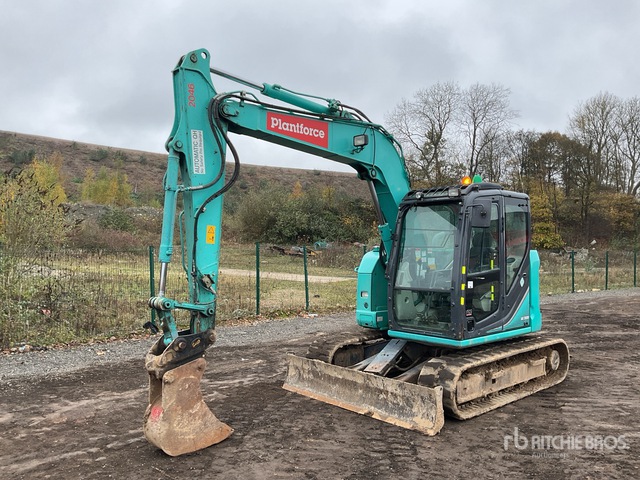 2018 Kobelco SK75SR-3E Tracked Excavator | Ritchie Bros. Auctioneers