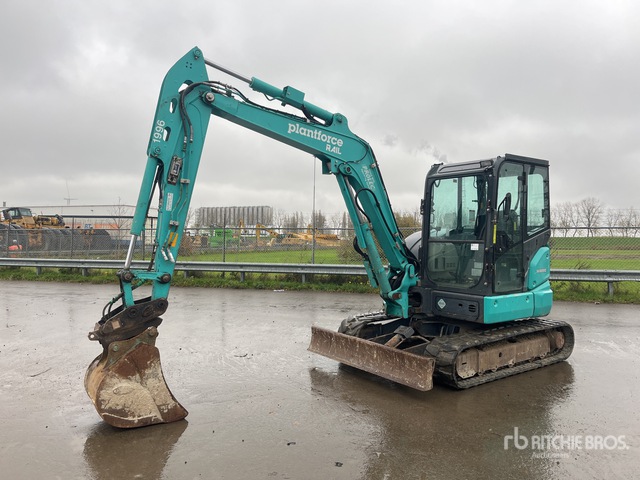2018 Kobelco SK55SRX-6 Mini Excavator | Ritchie Bros. Auctioneers
