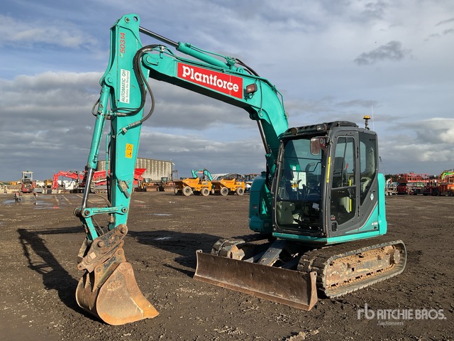2018 Kobelco SK75SR-3E Tracked Excavator | Ritchie Bros. Auctioneers
